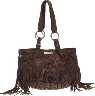 Replay Schultertasche Braun one size