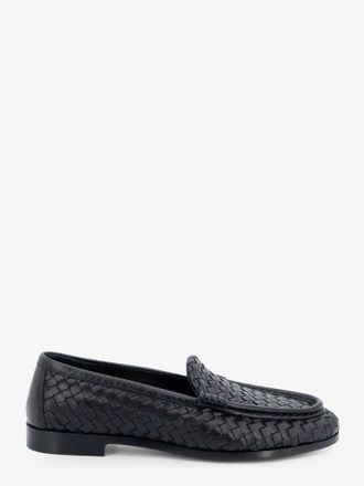 Bottega Veneta Silenzio leather loafers with Intrecciato motif - BOTTEGA VENETA - gender_Man