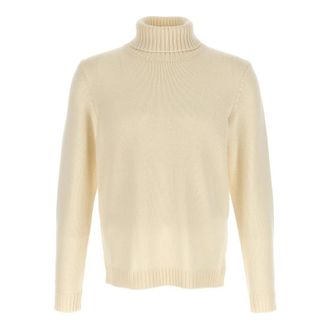 Zanone Rollkragenpullover - - Knitwear - Herren - Wei&szlig; - 2XL