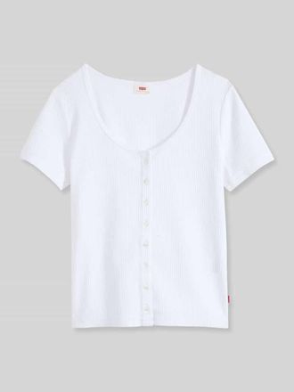 Levi's Slim Fit T-Shirt aus Baumwoll-Mix