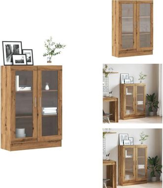 vidaXL Vidaxl - Bibliothèque chêne artisanal 82,5x30,5x115 cm bois dingénierie - Armoire à Livres - Armoires à Livres - Bibliothèque - Étagère