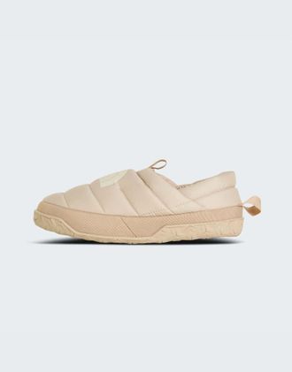 The North Face Nuptse mules en taupe intemporel/calacatt-Neutre