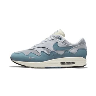 Nike Patta Noise Aqua Air Max 1 - - Sport - Herren - Blau - 44 EU