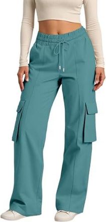 Generic Tenue avec Jean Bleu Cigarette Enceinte Pince Gainant D&eacute;tente Huil&eacute; Cuire Crossfit Opaque Musculation Infroissable Lyocell Turquoise Imprime Brun Poch