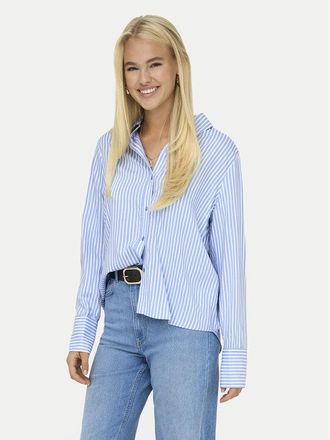 Only Hemd Berit 15320243 Himmelblau Regular Fit
