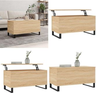 vidaXL Vidaxl - Couchtisch Sonoma-Eiche 90x44,5x45 cm Holzwerkstoff - Couchtisch - Wohnzimmerstil - Holzwerkstoff M&ouml;bel - Eiche Dekoration - tv Stand - Home