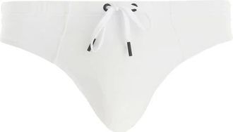 Karl Lagerfeld Homme, Maillots de bain, Blanc, Taille: M Logo Swim Briefs