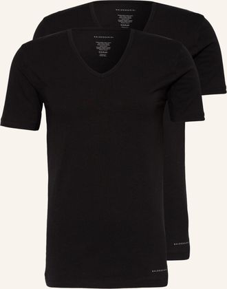 Baldessarini Baldessarini 2er-Pack V-Shirts schwarz