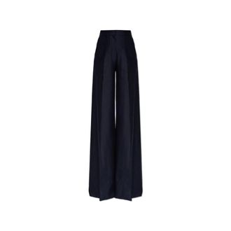Max Mara Pinza Hose - - Trousers - Damen - Schwarzk - XS