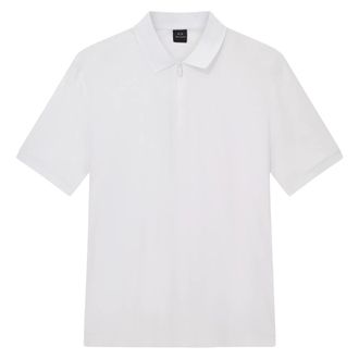 A|X Armani Exchange Homme, Tops, Blanc, Taille: 2XL Xm001291 Af10364 Polo