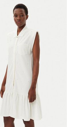 Liu Jo Hemdkleid TA5191 J5942 &Eacute;cru Regular Fit