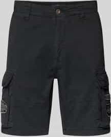 Petrol Industries Regular Fit Bermudas mit Cargotaschen