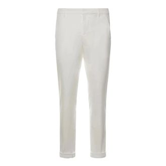 Dondup Homme, Pantalons, Blanc, Taille: W32 Pantalon Slim-fit Gaubert