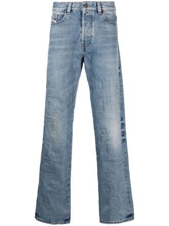 Diesel jean 2010 007i3 &agrave; coupe droite - Bleu