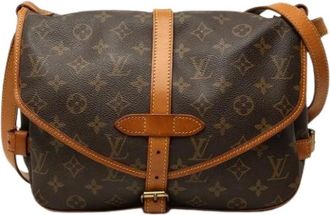 Louis Vuitton Pre-owned Saumur 25 - Femme - Pre-owned - Brun - Taille: ONE Size