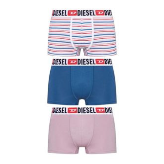 Diesel Umbx-Damienthreepack Boxer Briefs - Homme - Sous-v&ecirc;tements - Violet - Taille: 2XL