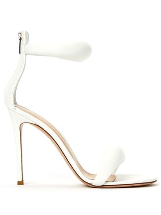 Gianvito Rossi Bijoux Sandalen 105mm - Wei&szlig;