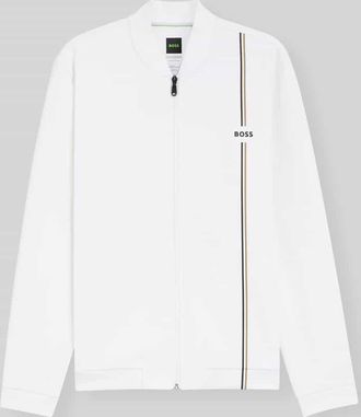 HUGO BOSS Regular Fit Trainingsjacke mit Logo-Details