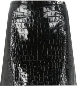 Versace Jupe mini crocodile