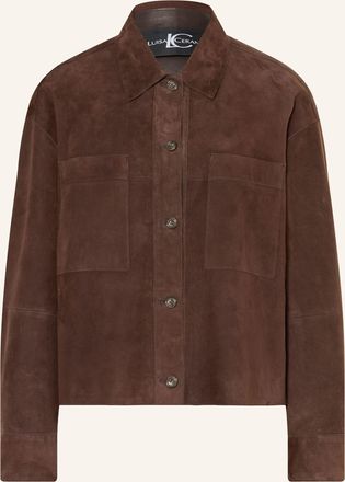 Luisa Cerano Luisa Cerano Lederjacke braun
