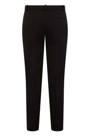 Pinko Womens Slim Trousers Black Viscose Straight