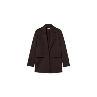 Twinset Scuba Blazer - - Jackets - Damen - Braun - XL