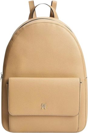 Tommy Hilfiger Icon Dome Backpack - Femme - Sacs - Beige - Taille: ONE Size