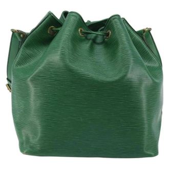 Louis Vuitton Sac seau Pre-owned - Femme - Pre-owned - Vert - Taille: ONE Size