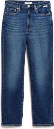 Armedangels Damen Slim Jeans Bio-Baumwoll Mix X-Stretch LEJAANI Slim Fit Dk Indigo