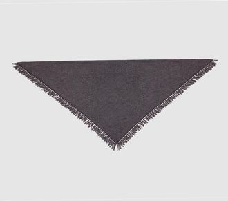 Ida Degliame &Eacute;charpe Davina Gris Anthracite