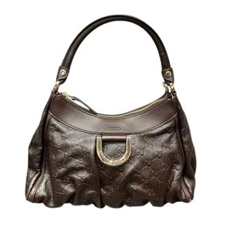 Gucci Sac &agrave; main vintage doccasion - Femme - Pre-owned - Brun - Taille: ONE Size