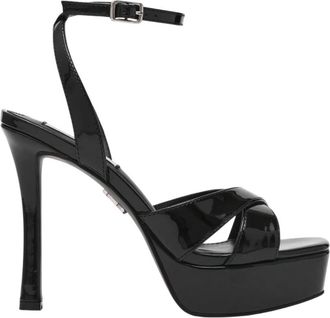 Steve Madden Femme, Chaussures, Noir, Taille: 38 EU Raids Heeled Sandales