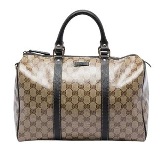 Gucci Sac Boston Pre-owned - Femme - Pre-owned - Beige - Taille: ONE Size