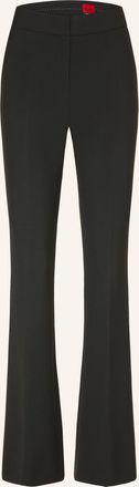 HUGO BOSS Hugo Bootcut-Hose Himima schwarz