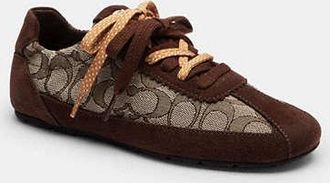 Coach Weiche Sneaker Aus Signature-Jacquard
