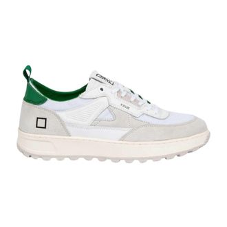 D.A.T.E. Wei&szlig;e und gr&uuml;ne Laufschuhe - - Shoes - Herren - Mehrfarbig - 44 EU