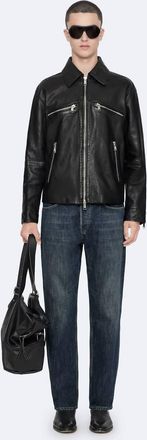 AllSaints Vegason Jacke in Schwarz