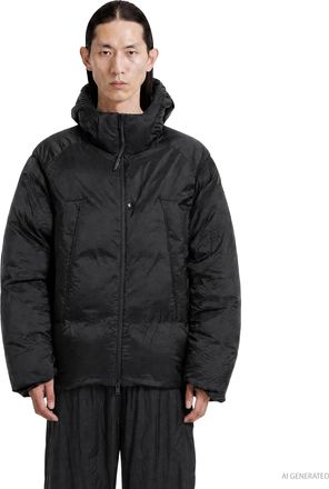 Yohji Yamamoto Hooded Puffer Jacket
