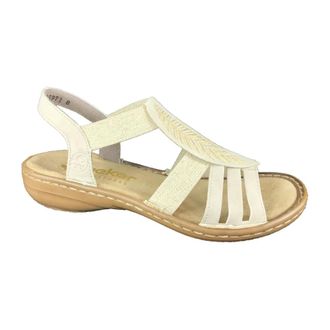 Rieker Femme, Chaussures, Beige, Taille: 40 EU Riemchensandalen