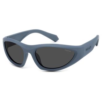 Polaroid unisex, Accessoires, Bleu, Taille: 59 MM Lunettes de soleil élégantes avec design Fll/M9