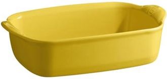 Emile Henry EH909649 Auflaufform, Keramik, Gelb, 22 x 14 cm