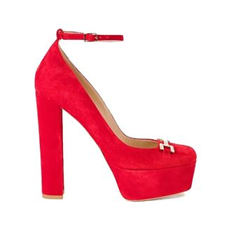 Elisabetta Franchi Damen, Schuhe, Rot, 37 EUGr&ouml;&szlig;e