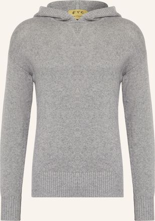 FTC Ftc Cashmere Strick-Hoodie Mit Cashmere grau