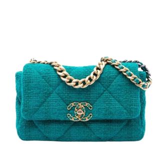 Chanel Pre-owned 19 Flap Bag - - Pre-owned - Damen - Blau - ONE SIZE