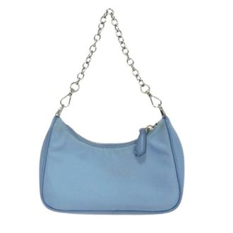 Prada Pre-owned Pouch Shoulder Bag - Femme - Pre-owned - Bleu - Taille: ONE Size