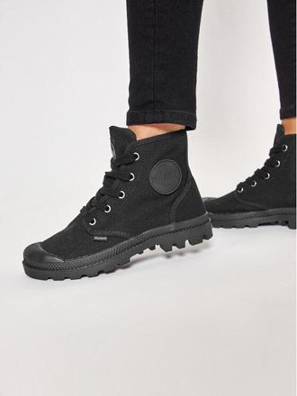 Palladium Schn&uuml;rstiefeletten Pampa HI 92352-060 Schwarz