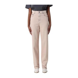 Golden Goose Straight Leg Jeans - - Jeans - Damen - Beige - W30
