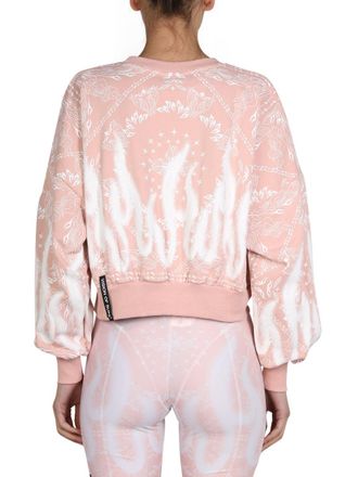 Vision Of Super Paisley Pattern Cotton Sweatshirt - Pink