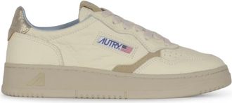 Autry Femme, Chaussures, Beige, Taille: 40 EU Medalist Low