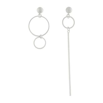 Dansk Copenhagen Bague doreille asym&eacute;trique - Femme - Accessoires - Gris - Taille: ONE Size